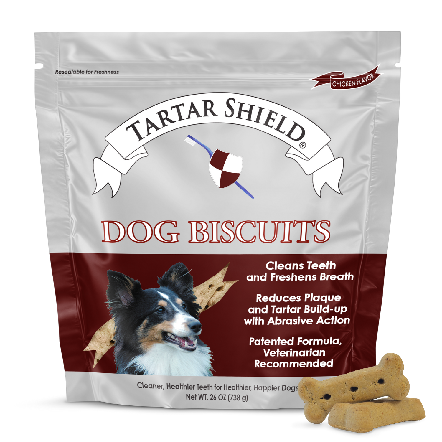 Tartar Shield® Dog Biscuits (26 oz) | Daily Dental Treats